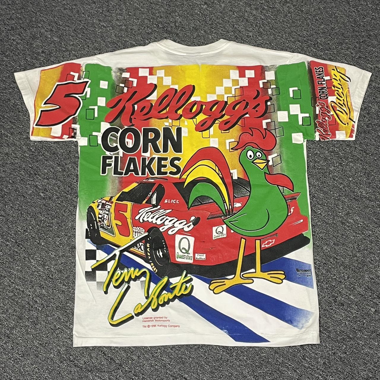 AOP NASCAR 90s RACING TEE - Depop