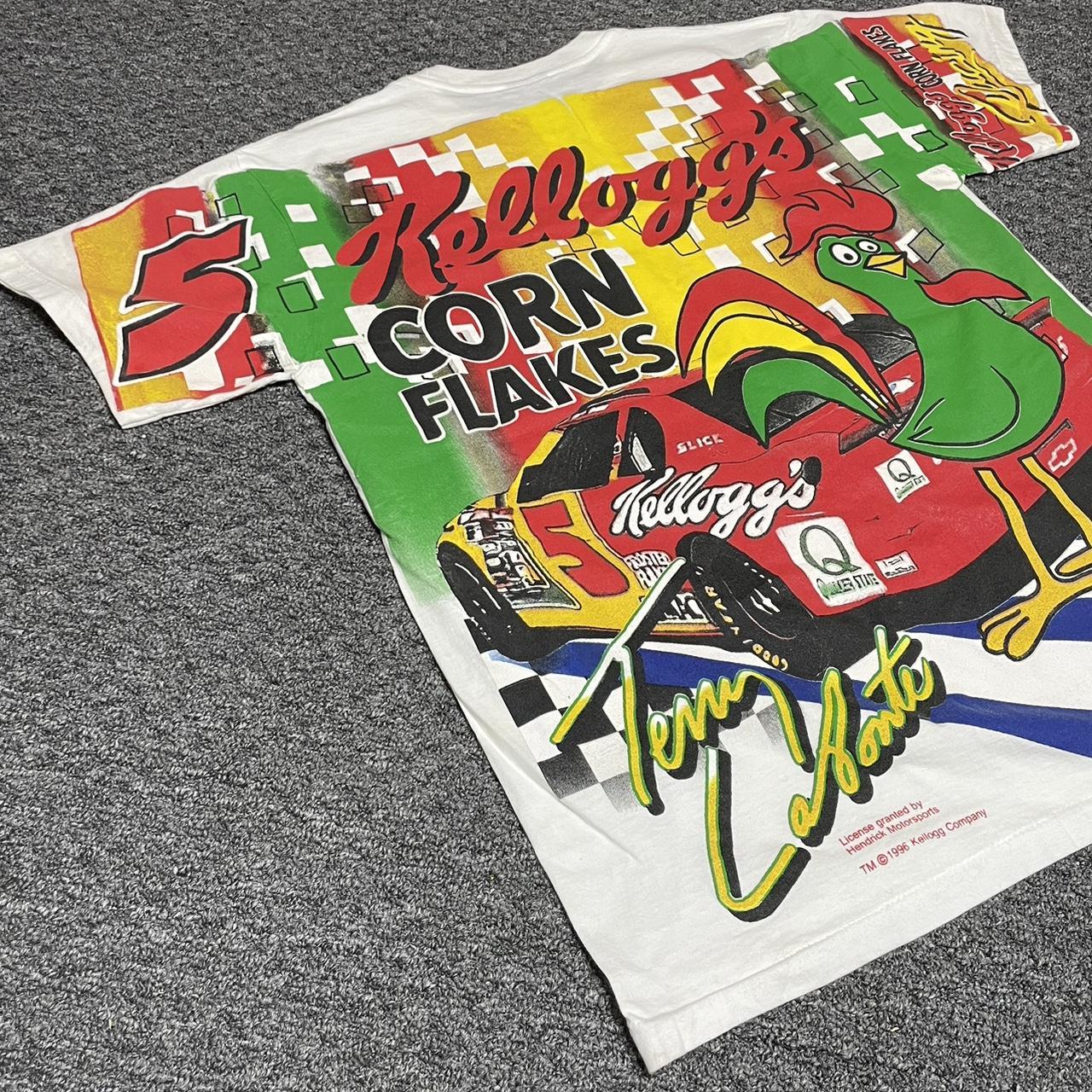 AOP NASCAR 90s RACING TEE - Depop