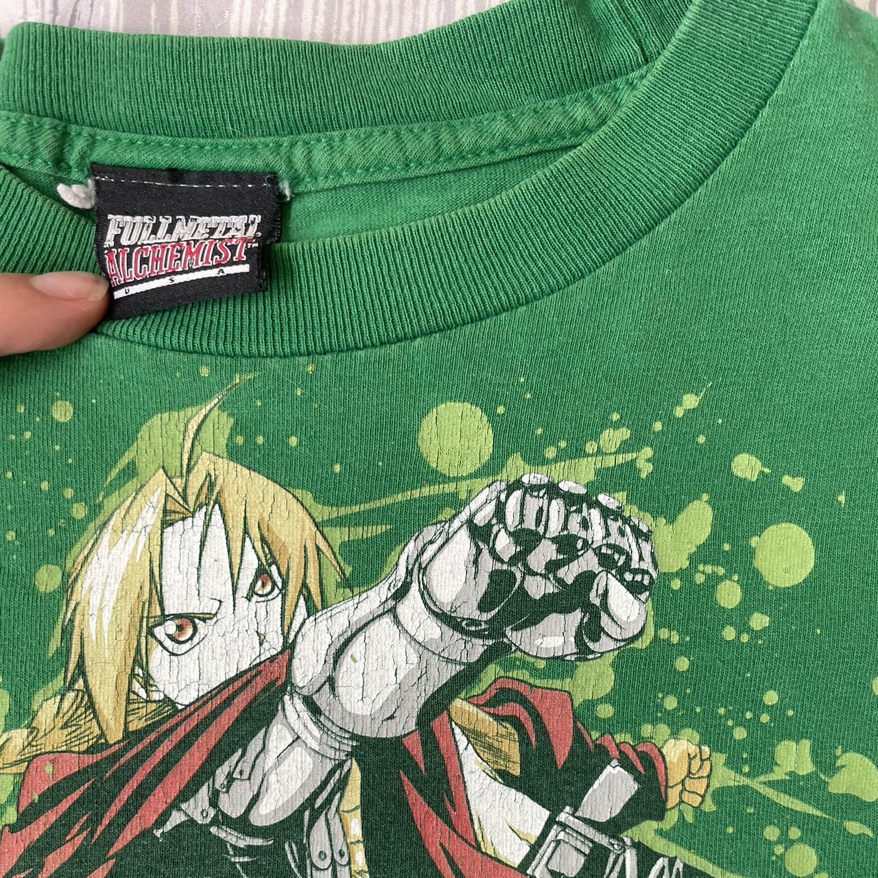 FULL METAL ALCHEMIST Y2K SHIRT TAGGED ! AMAZING... - Depop
