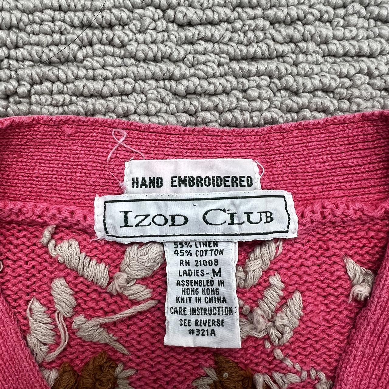 VINTAGE IZOD CLUB SWEATER. Beautiful hand... - Depop