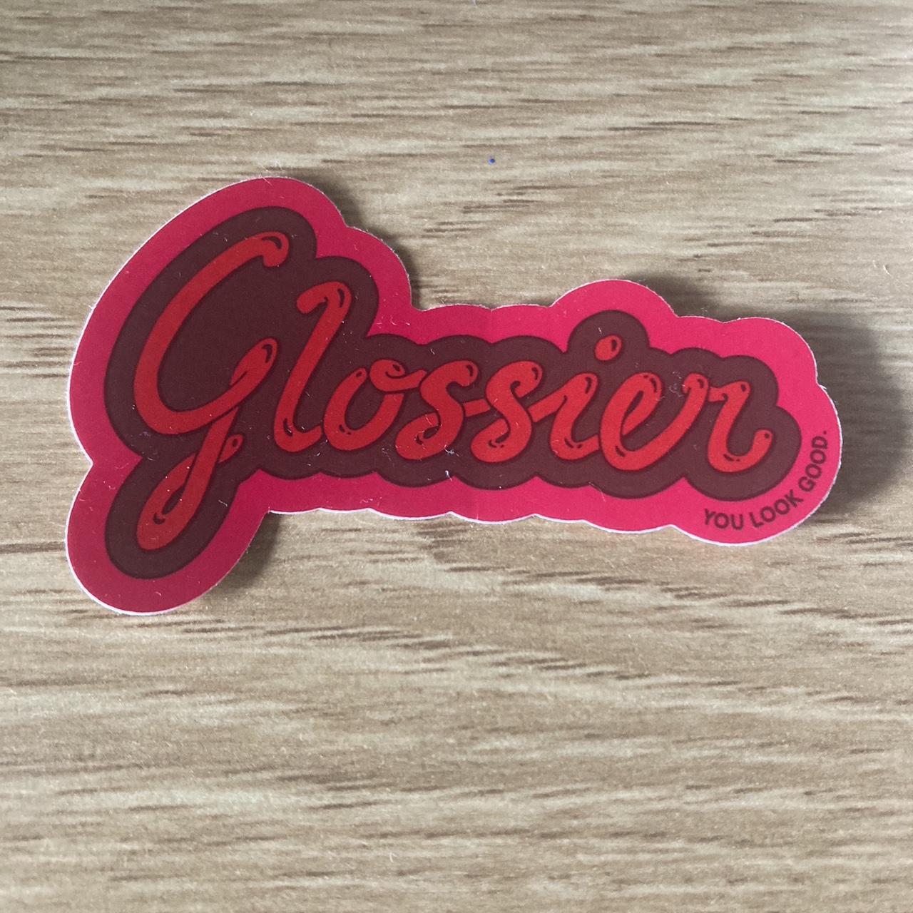 Glossier spring 2023 sticker - Depop