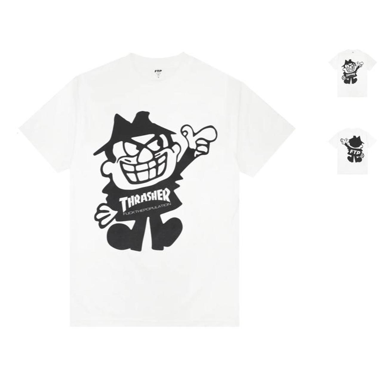 FTP + Thrasher Boris Tee All items from this... - Depop