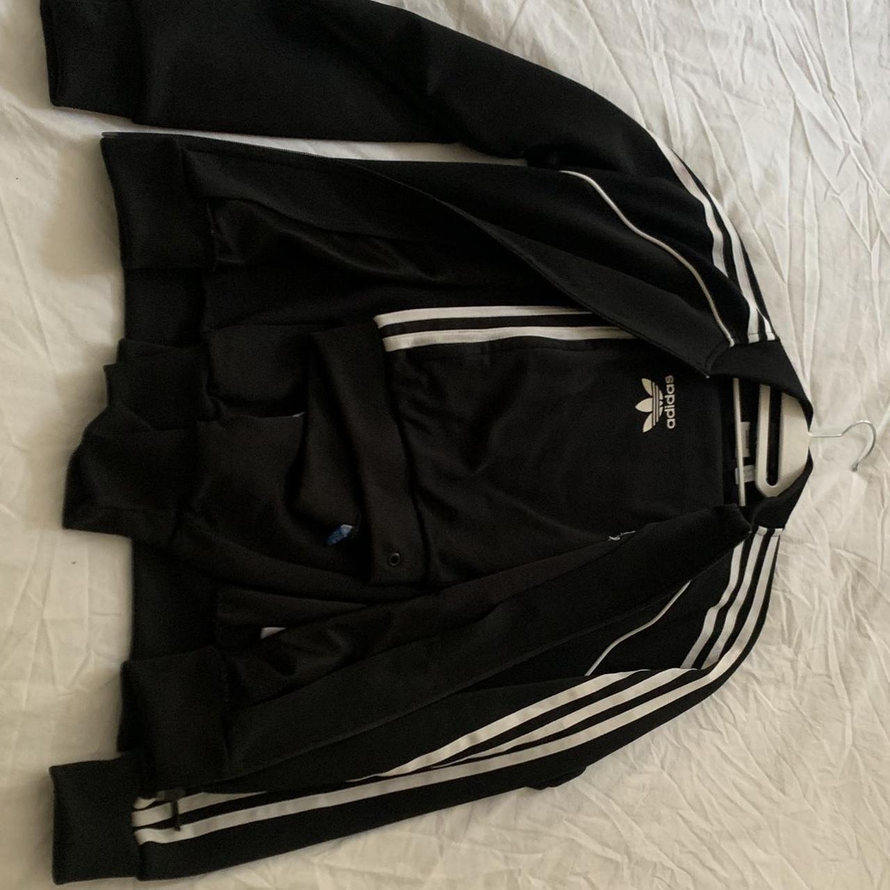 Adidas originals 2 piece tracksuit set. No cracking... - Depop