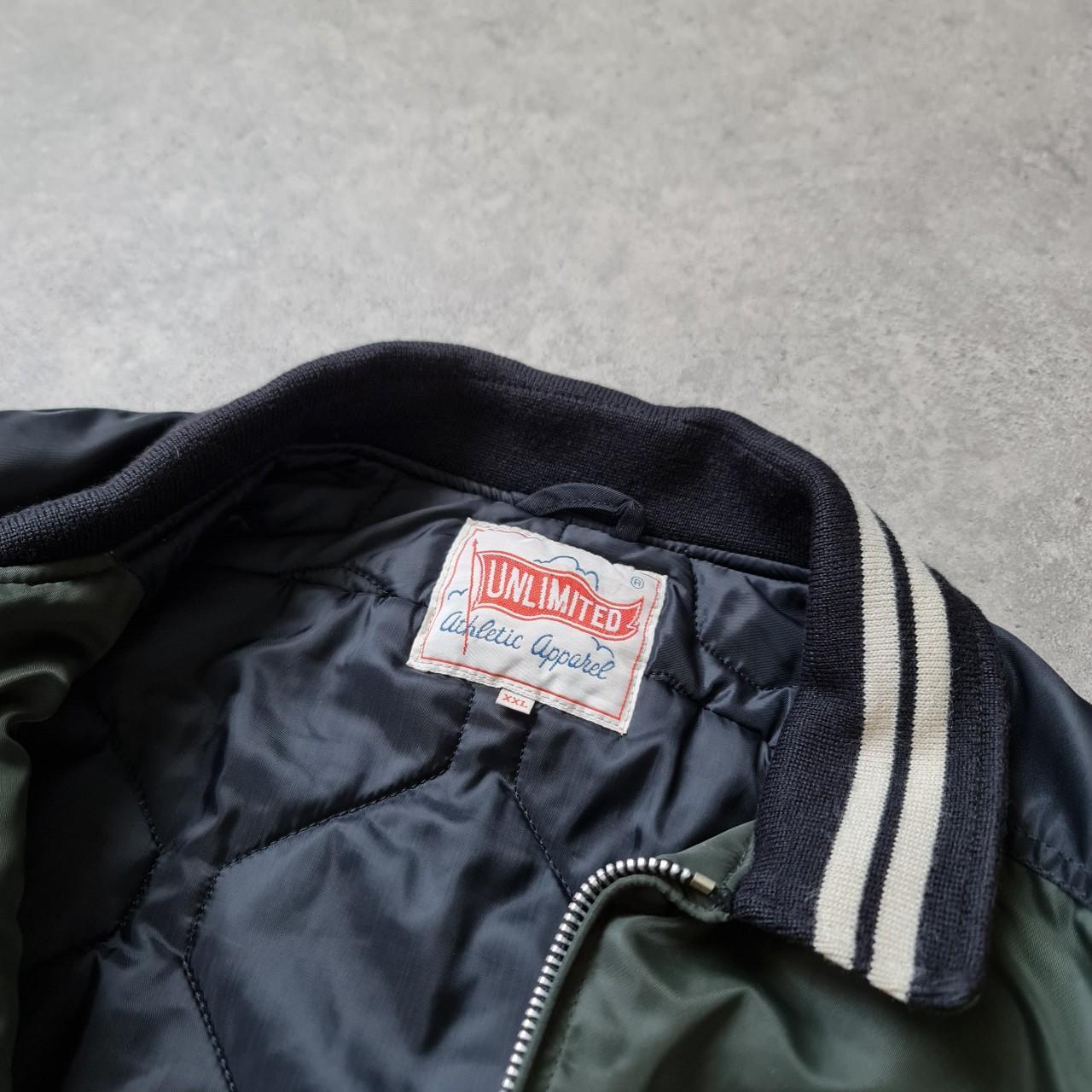 Unbranded Men's Black and Green Jacket | Depop