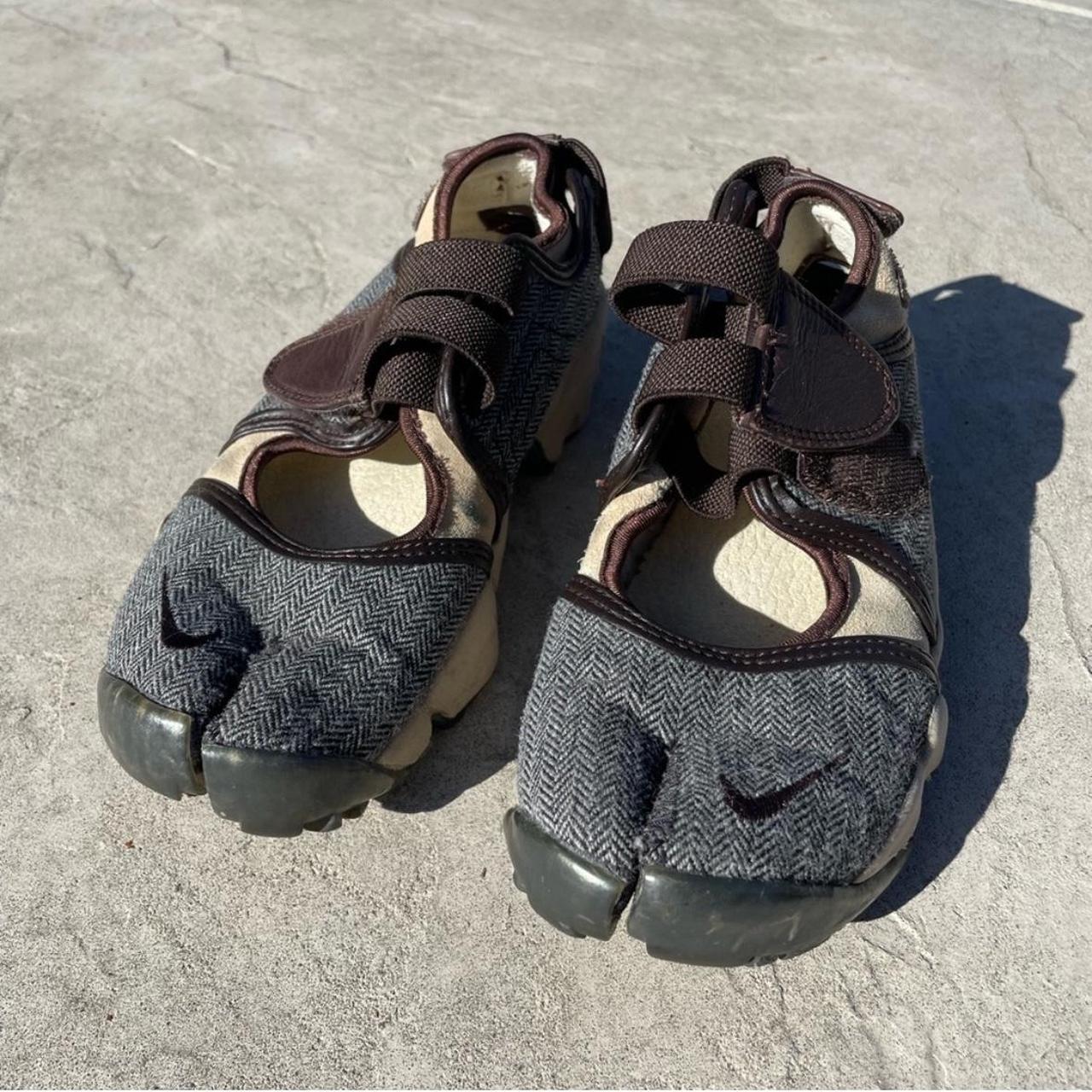 2004 vintage nike air rifts | rare brown color... - Depop