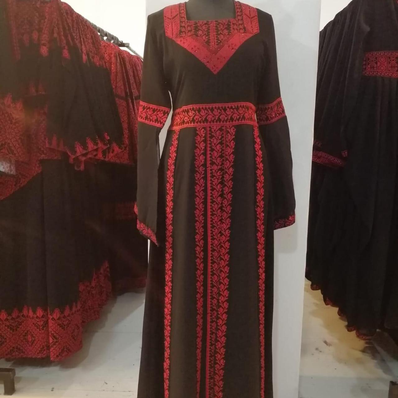 Traditional Handmade Palestinian Thobe From... - Depop