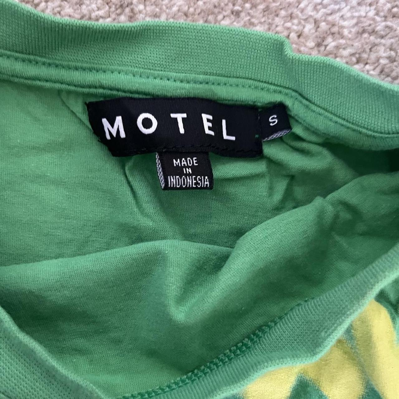 Motel rocks ‘lucky you’ baby tee Came with a mark on... - Depop