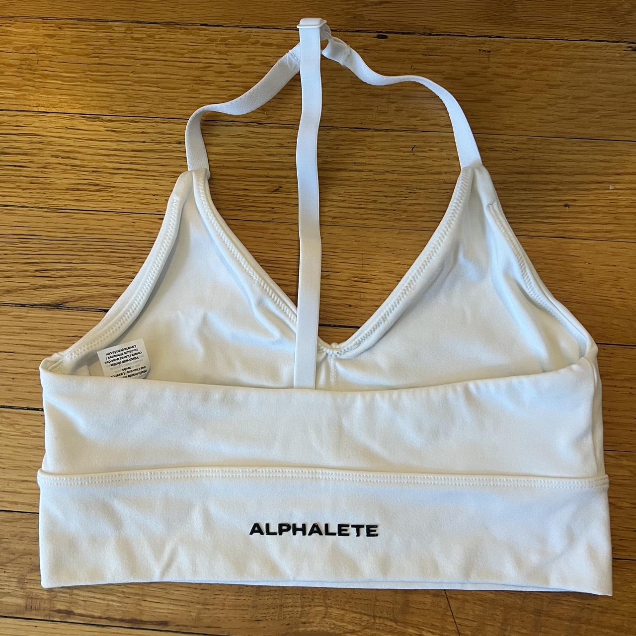 Alphalete sports bra! This is a repop! I gained... - Depop