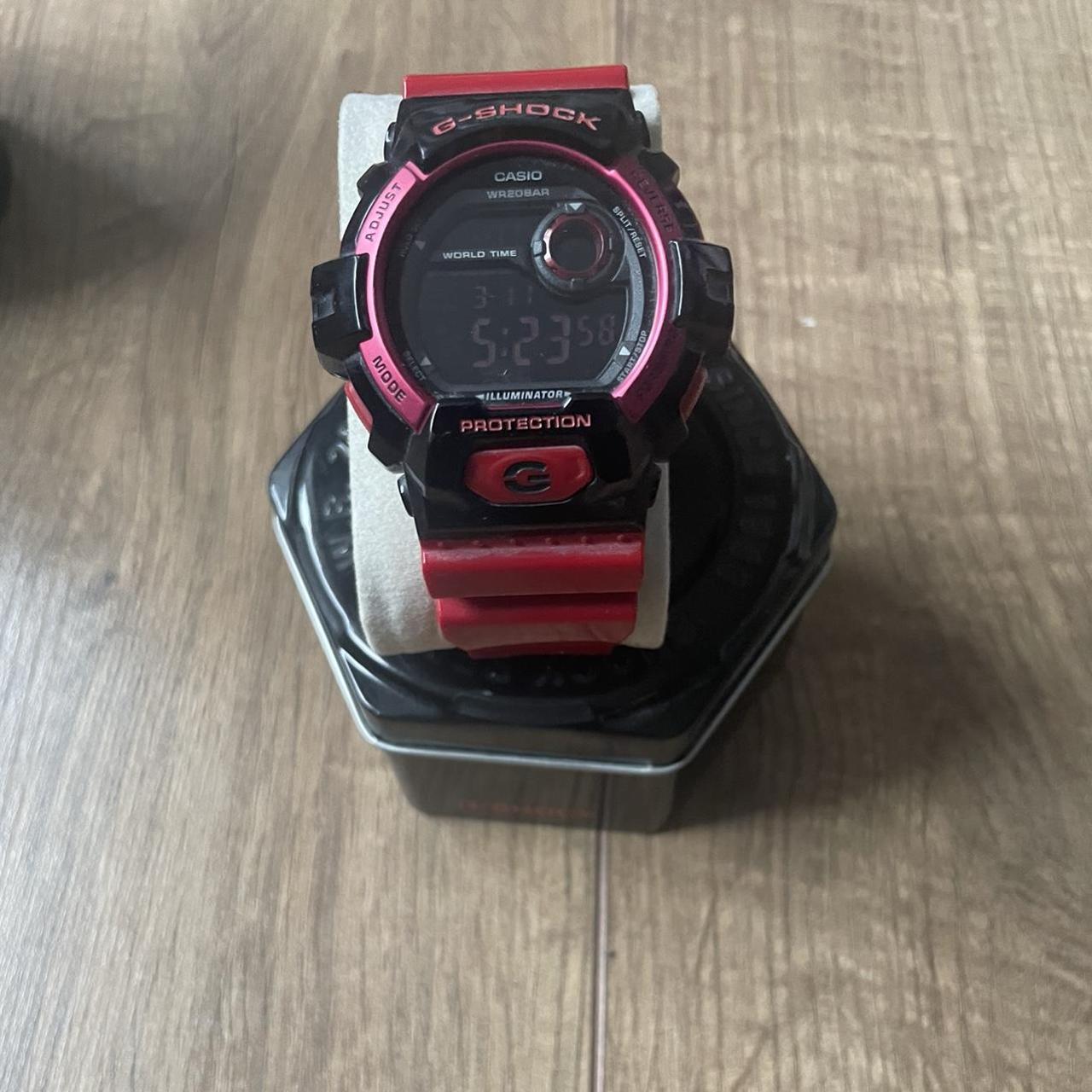 Casio Gshock #Casio #Watch #Gshock #Red #Black - Depop