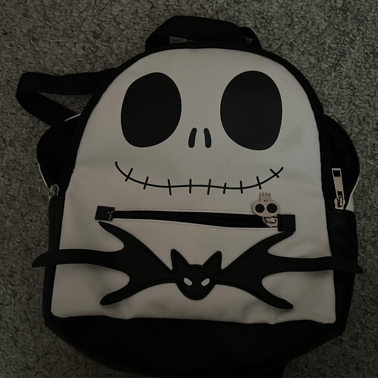 Nightmare before christmas jack skeleton backpack - Depop