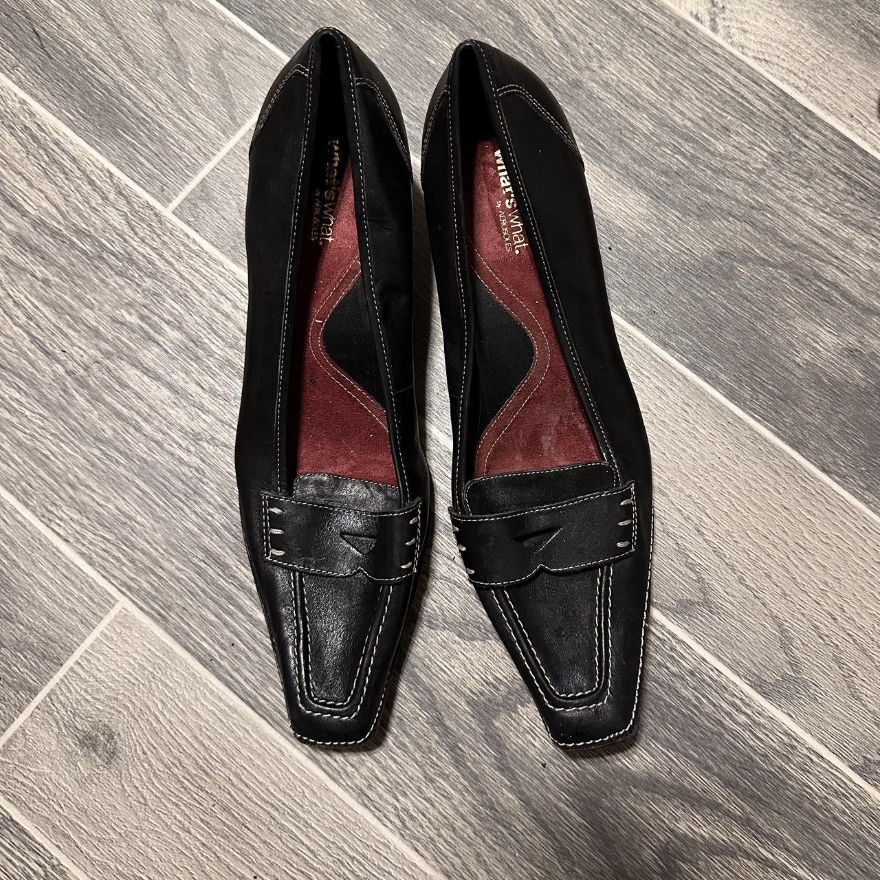 black short heels~ message me if you have any... - Depop