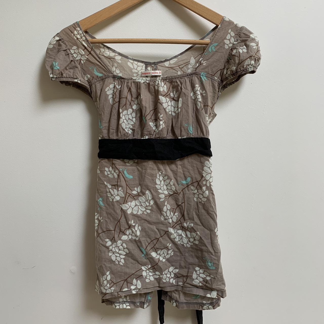 Cutest Japanese style wrap top size M - Depop