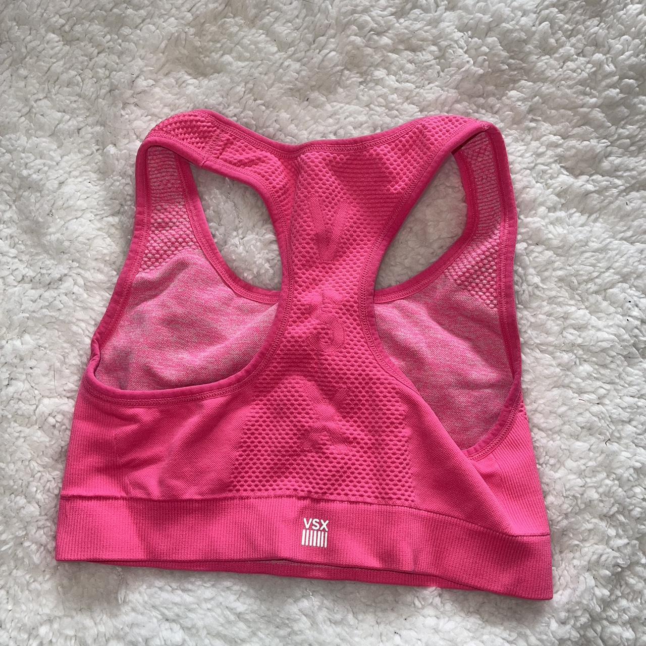 Victoria secret gym sports bra has no size in but... - Depop