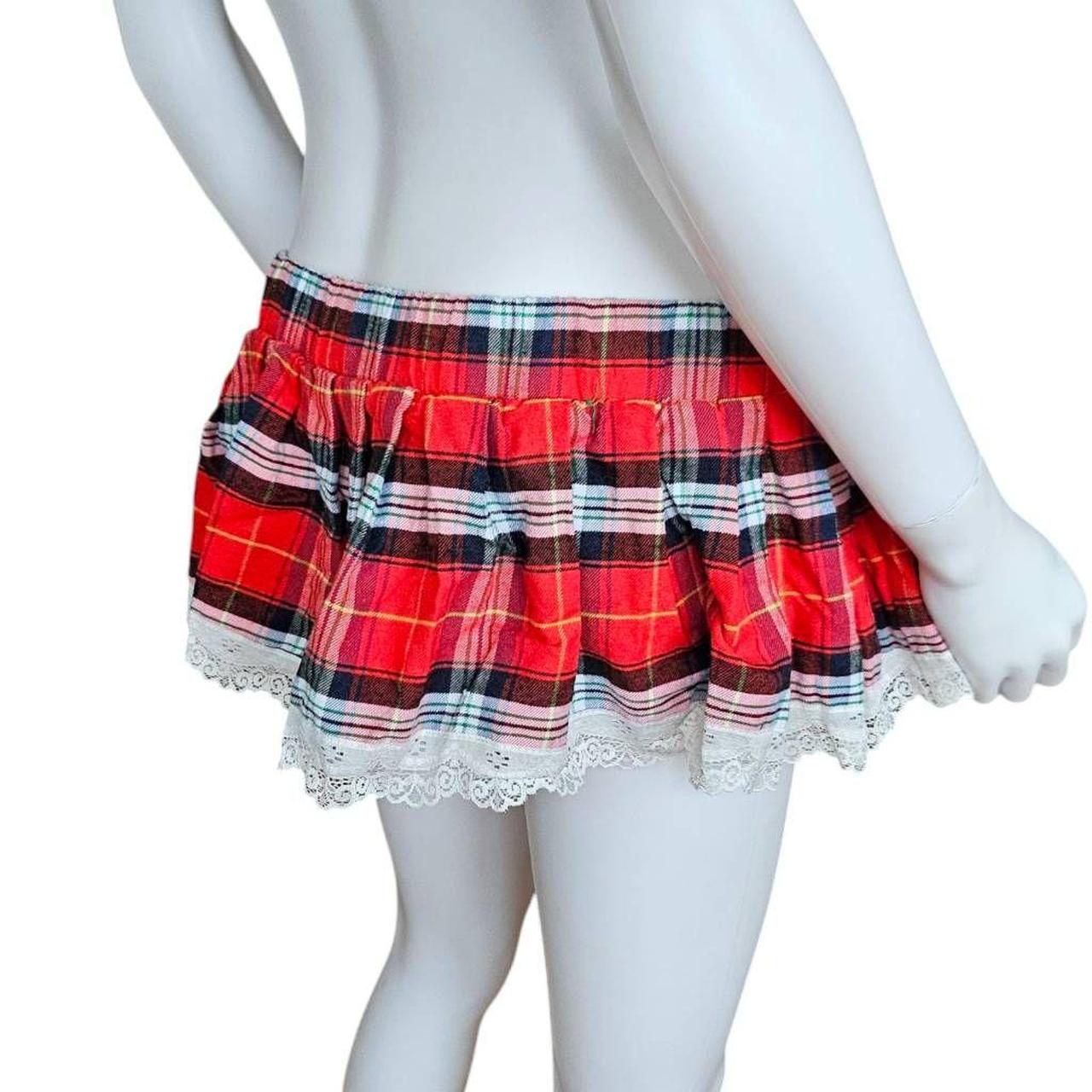 mall goth micro mini skirt FEATURES: adorable... | Depop