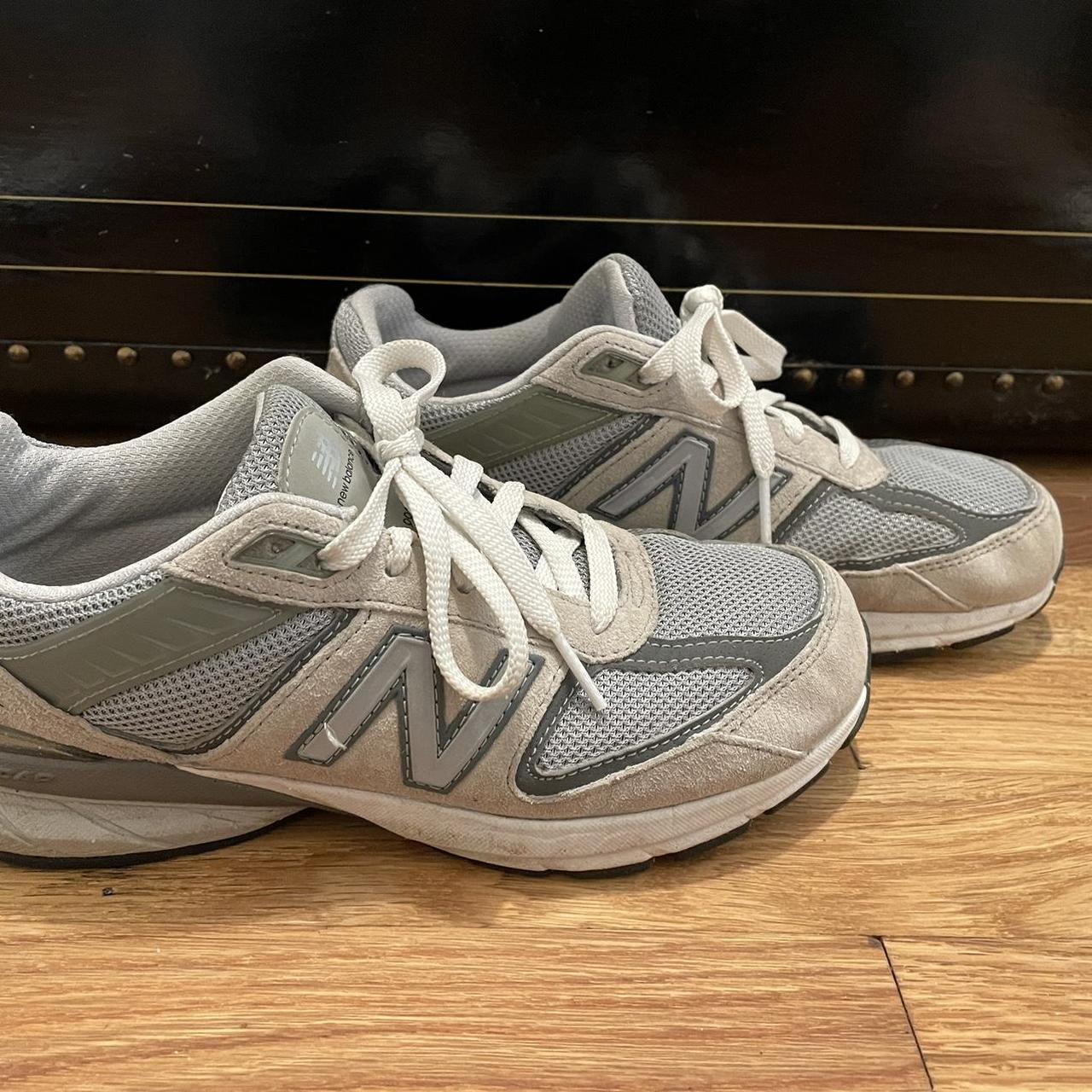 New balance 990 sneakers in grey. Influencer fave EU... - Depop
