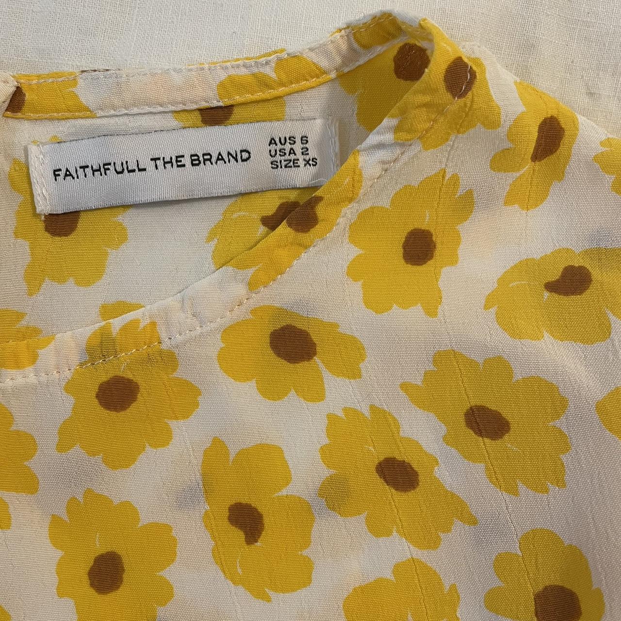 Faithfull the brand sunflower dress 🌻 The perfect... - Depop