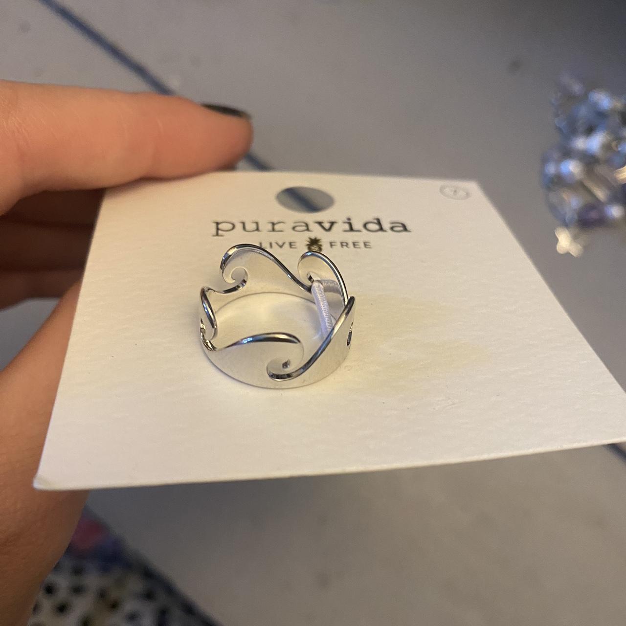 Brand new pura vida ocean waves ring #puravida... - Depop