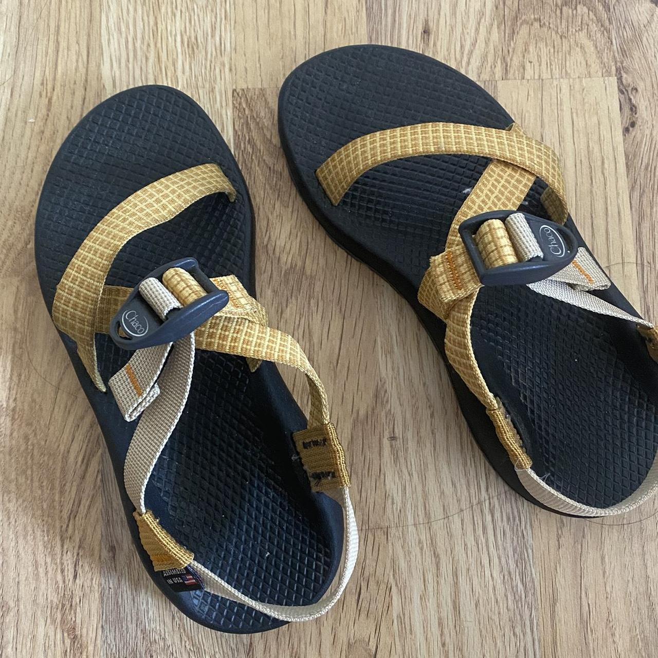Chaco x outsiders store sandals size 38 eu... - Depop