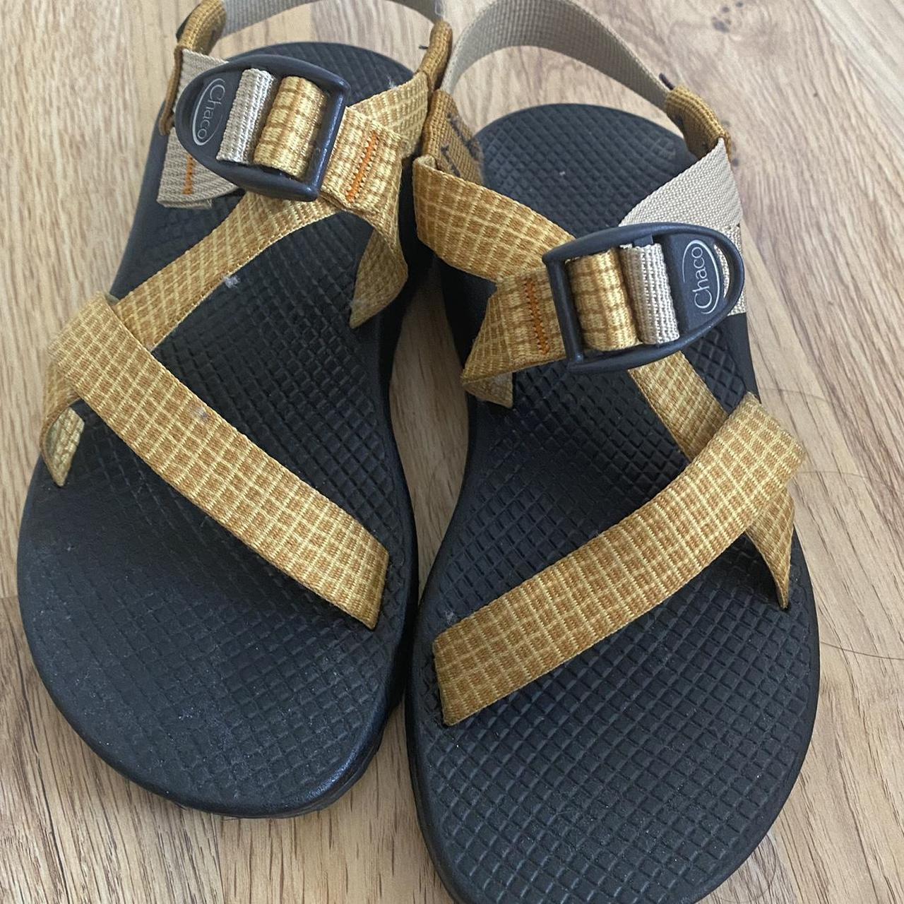 Chaco x outsiders store sandals size 38 eu... - Depop