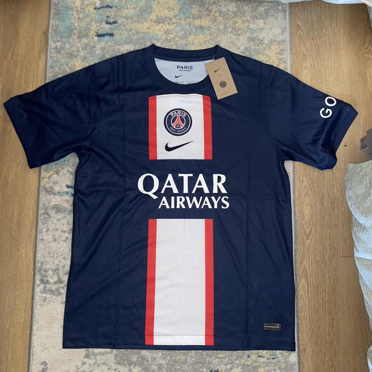 PSG 2022/23 home football kit - brand new with... - Depop