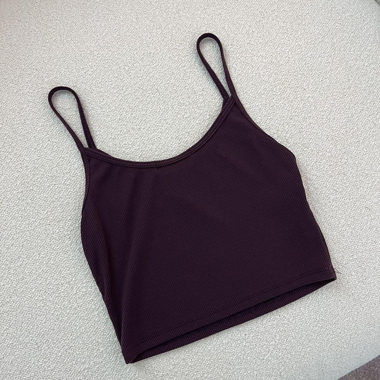 Brandy Melville Dark Purple Tank Top 🍇 Brand new,... - Depop
