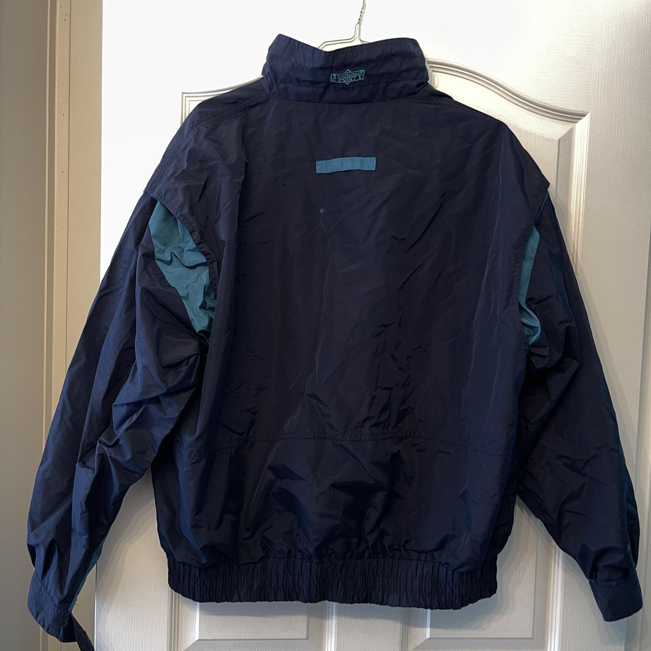 vintage john deere turning point winter jacket wind... - Depop