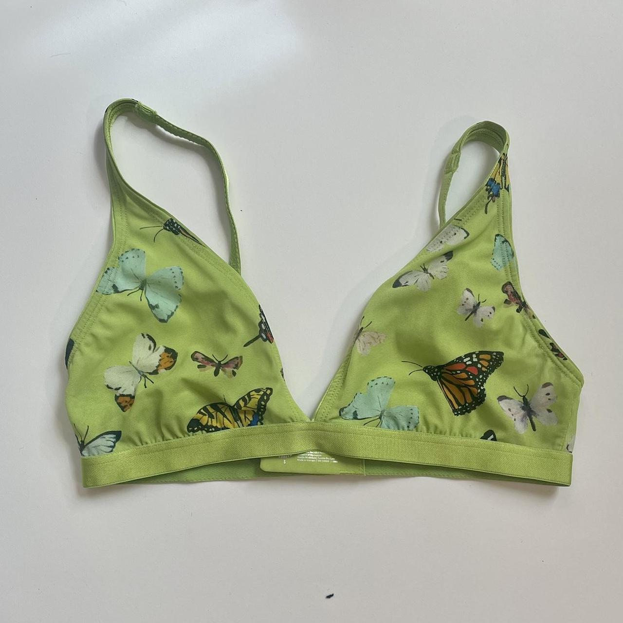 Parade bra with butterfly’s. Size small. Very... - Depop