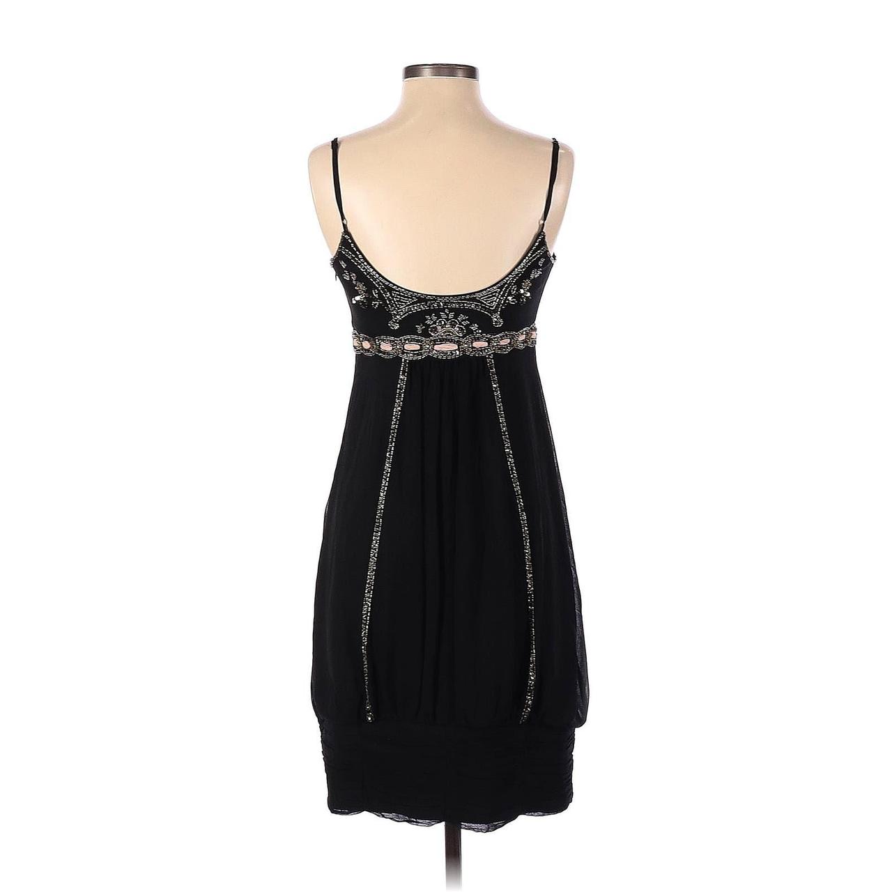 Sue Wong Nocturne 100% Silk Black Beaded Sequin... - Depop