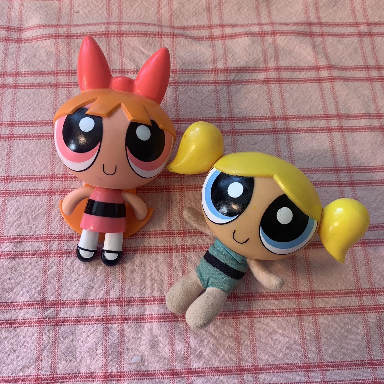 Powerpuff Girls Toys Blossom and Bubbles plastic... - Depop