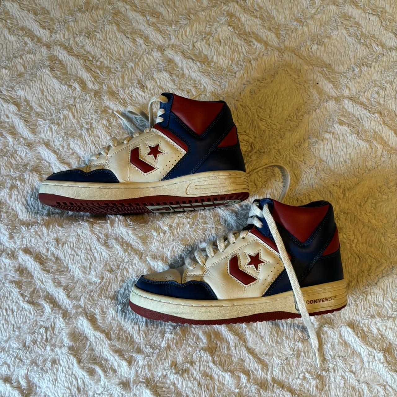Vintage Rare red and blue Converse weapons! 💙 ️ -... - Depop
