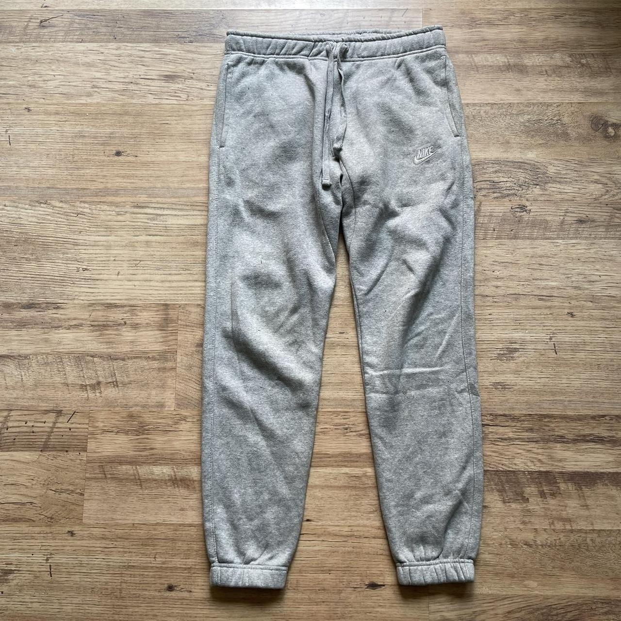 Nike Club Joggers in Grey Size Small Good condition,... - Depop