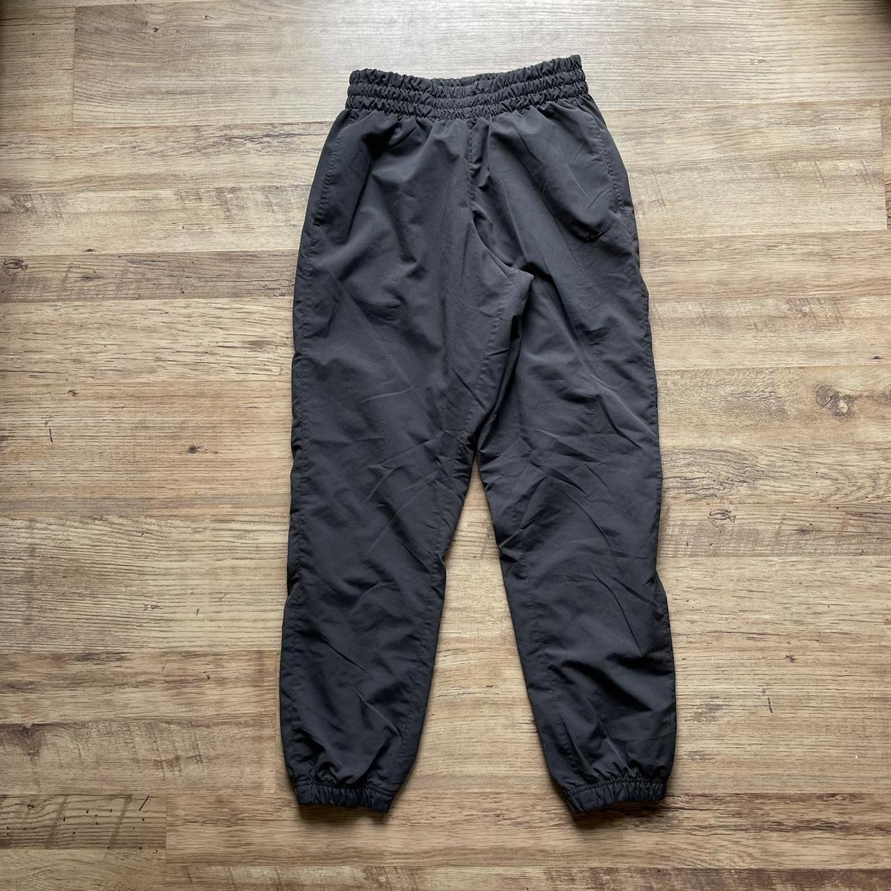 Nike Shell Baggy Track Bottoms in Grey Size... - Depop