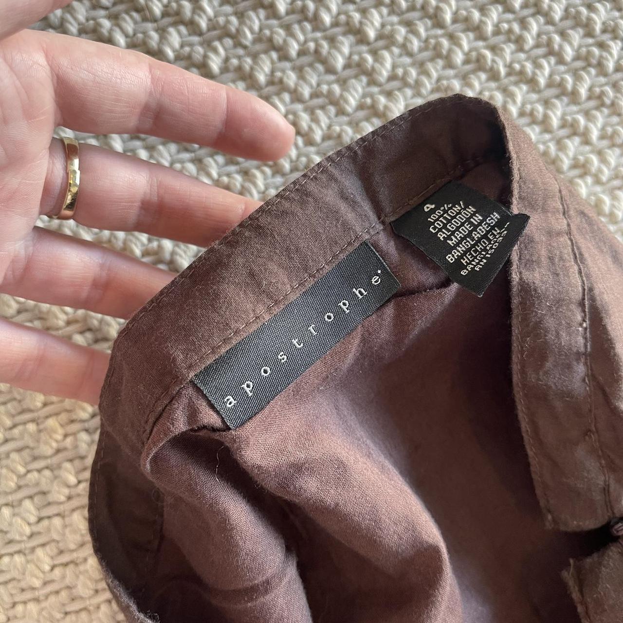 90s brown Maxi Skirt Apostrophe Perfect elevated... - Depop