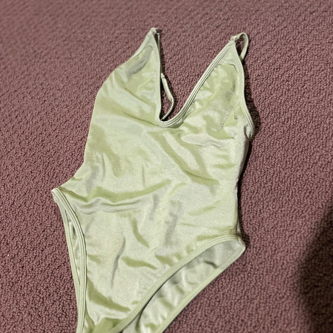 Gooseberry Intimates One Piece Swimsuit in Minty... - Depop