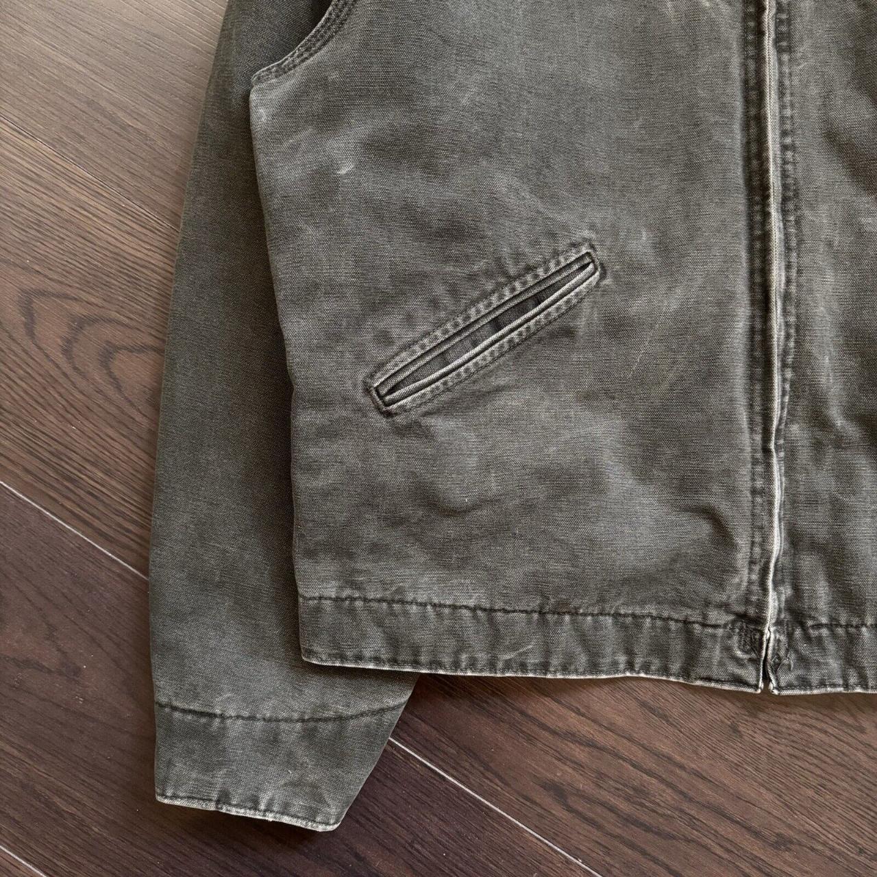 Carhartt J97 MOS Vintage Detroit Jacket Size Large... - Depop