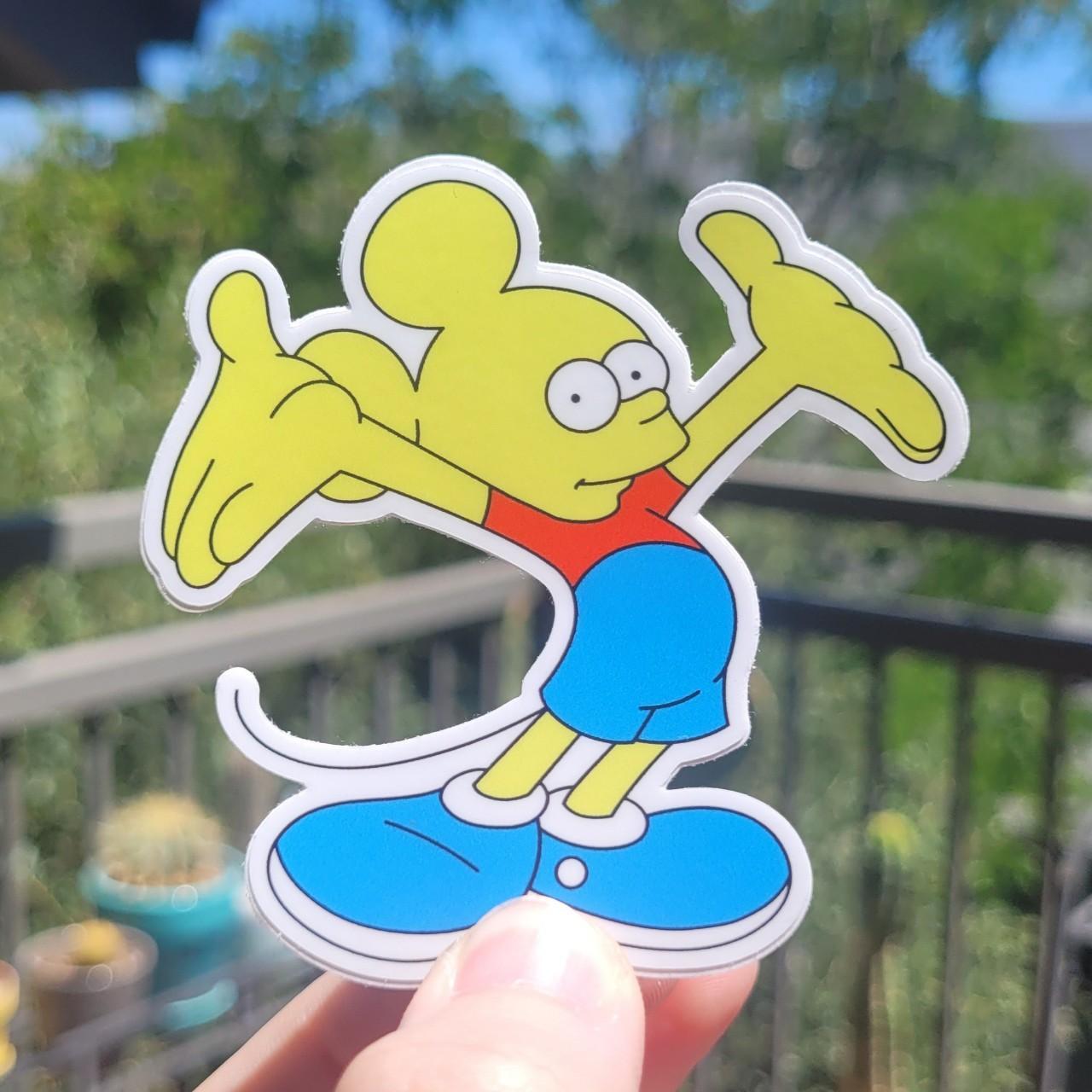 3 inch Barty Mouse vinyl bootleg sticker! Design... - Depop