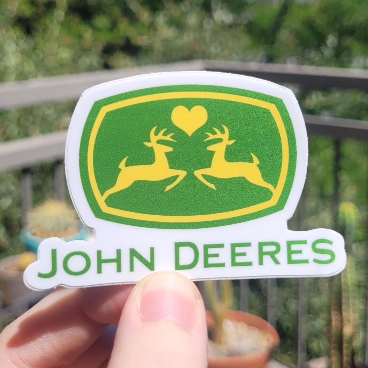 3 inch vinyl John Deeres gay bootleg sticker! Design... - Depop
