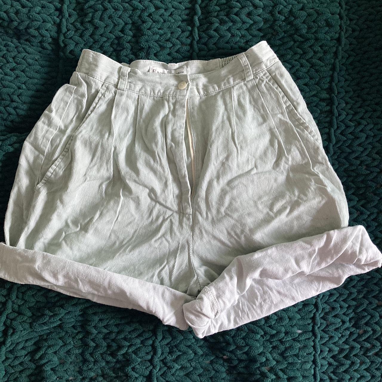 Tiny cord, mint green shorts. These shorts are so... - Depop