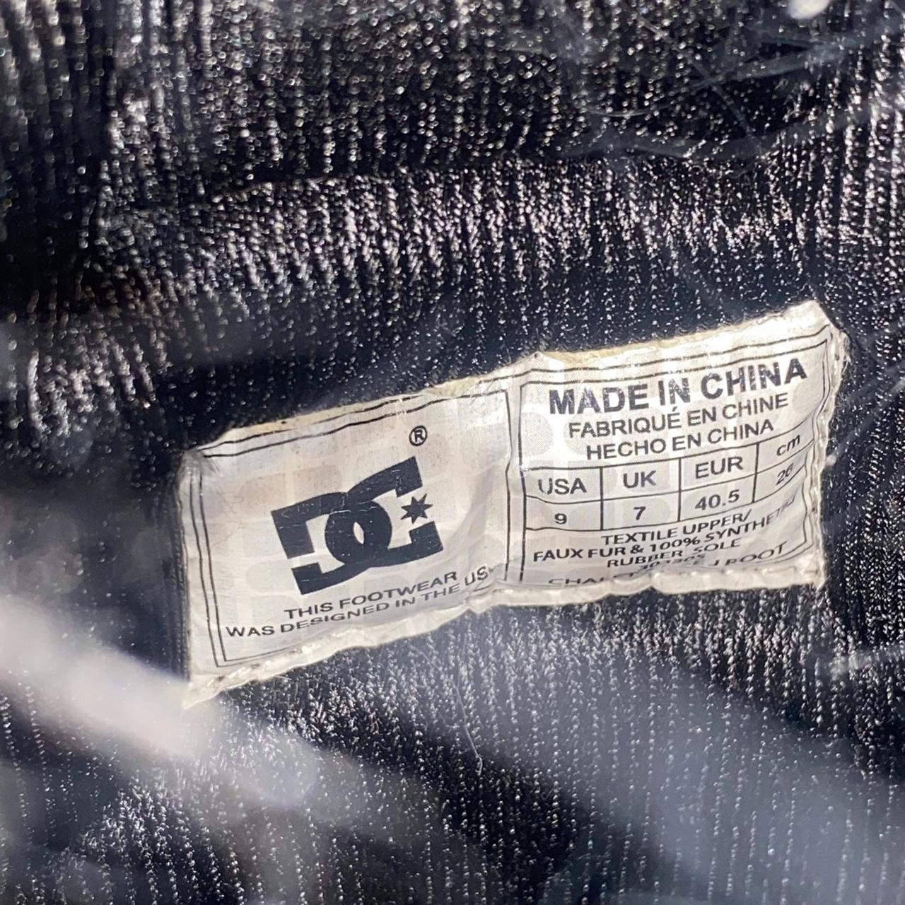 RARE deadstock DC snow boots with faux fur... - Depop