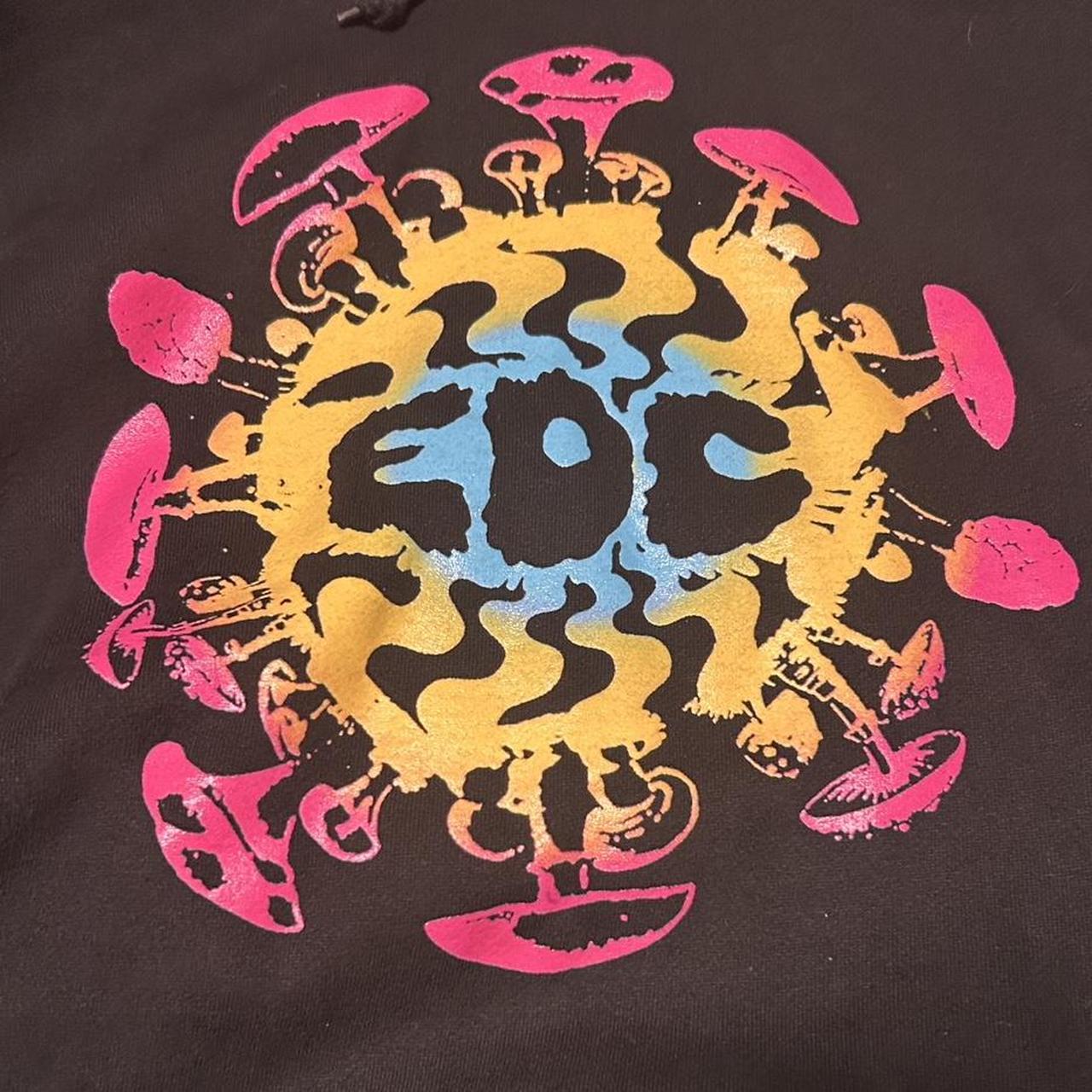 EDCLV #2024 Mushroom lineup hoodie in good... - Depop