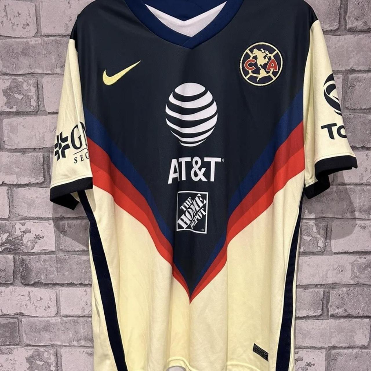 Men’s Club America 2020/21 Home Football Shirt... - Depop