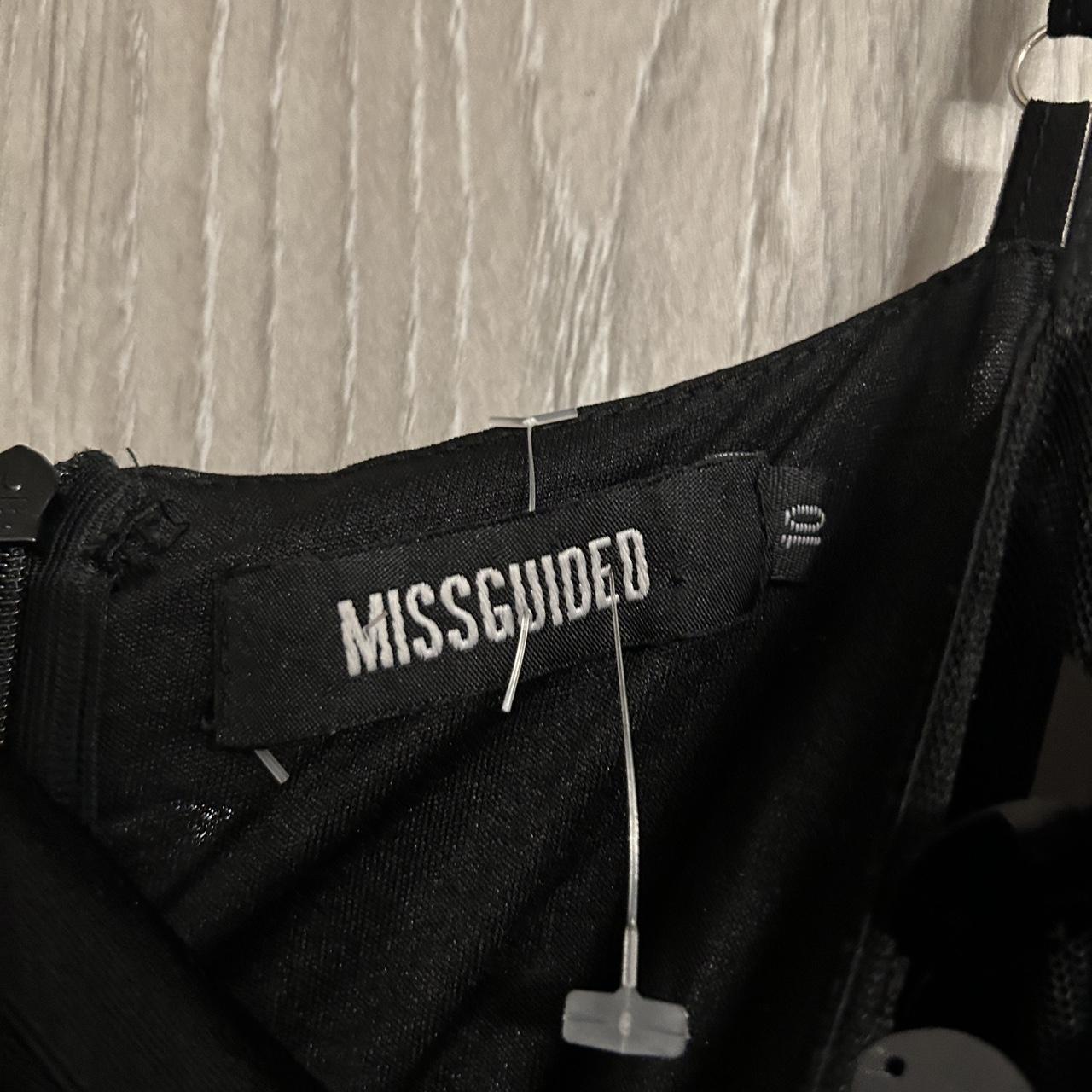 Missguided sequin/disc black dress. Size 10. A line... - Depop