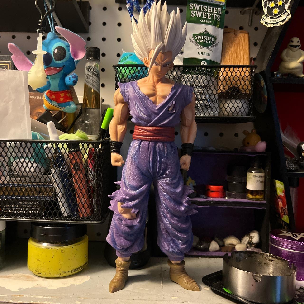Gohan Beast Statue Stands on his feet Brand new... - Depop