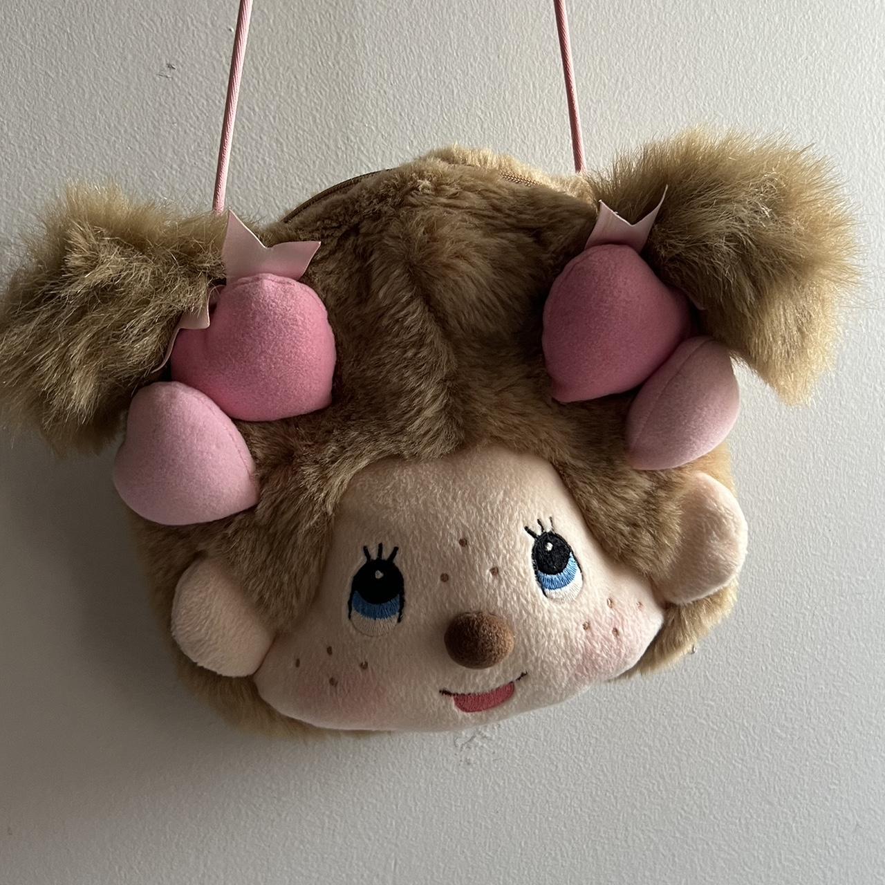 90s vintage rare Monchhichi bag I have too many bags... - Depop