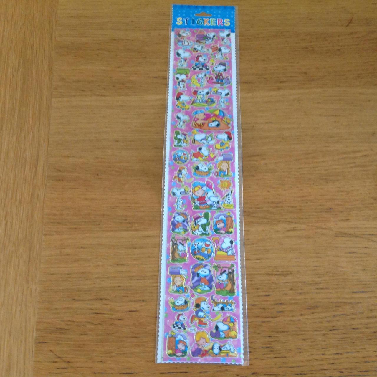 SNOOPY STICKERS, SPONGE BOB STICKERS AND DONALD AND... - Depop