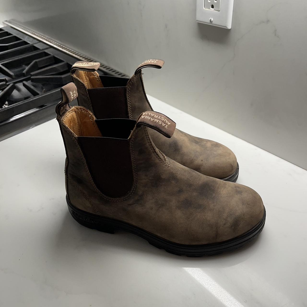 Blundstone Chelsea Boots - Rustic Brown Boot #585 No... - Depop