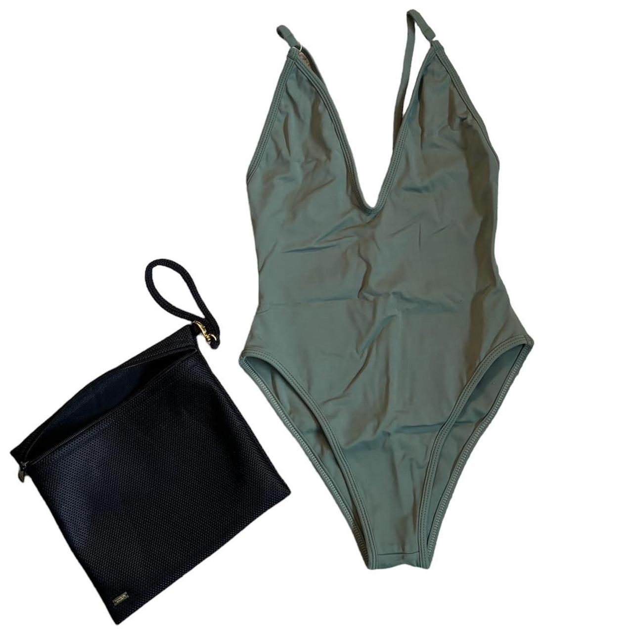 Gooseberry Intimates So Chic One Piece in Sage... - Depop