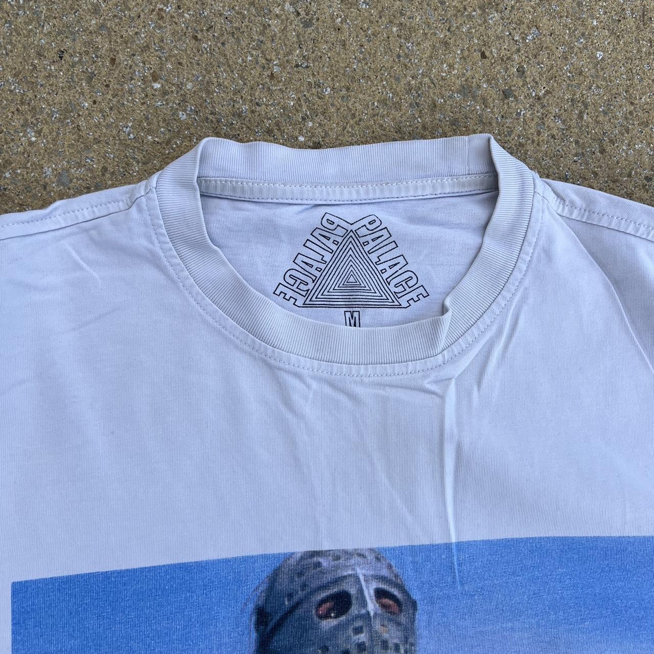 palace mad max tee size medium few tiny holes... - Depop