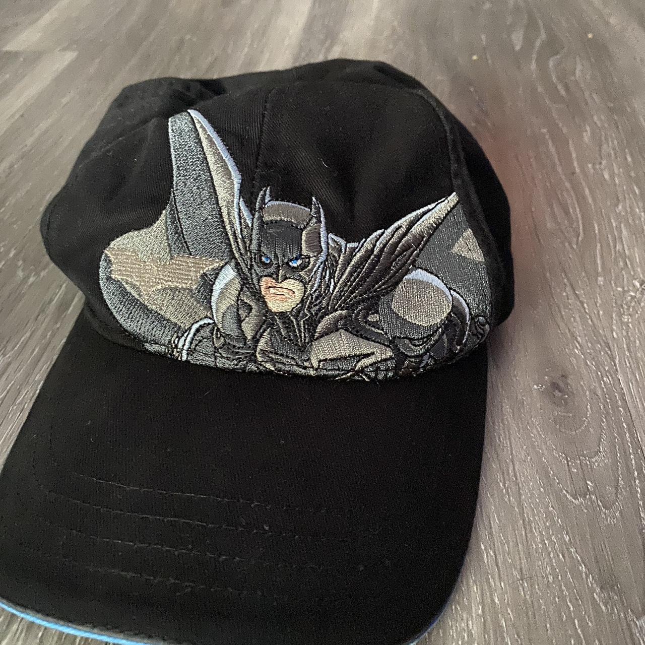 DC Comics Men's Black and Grey Hat | Depop
