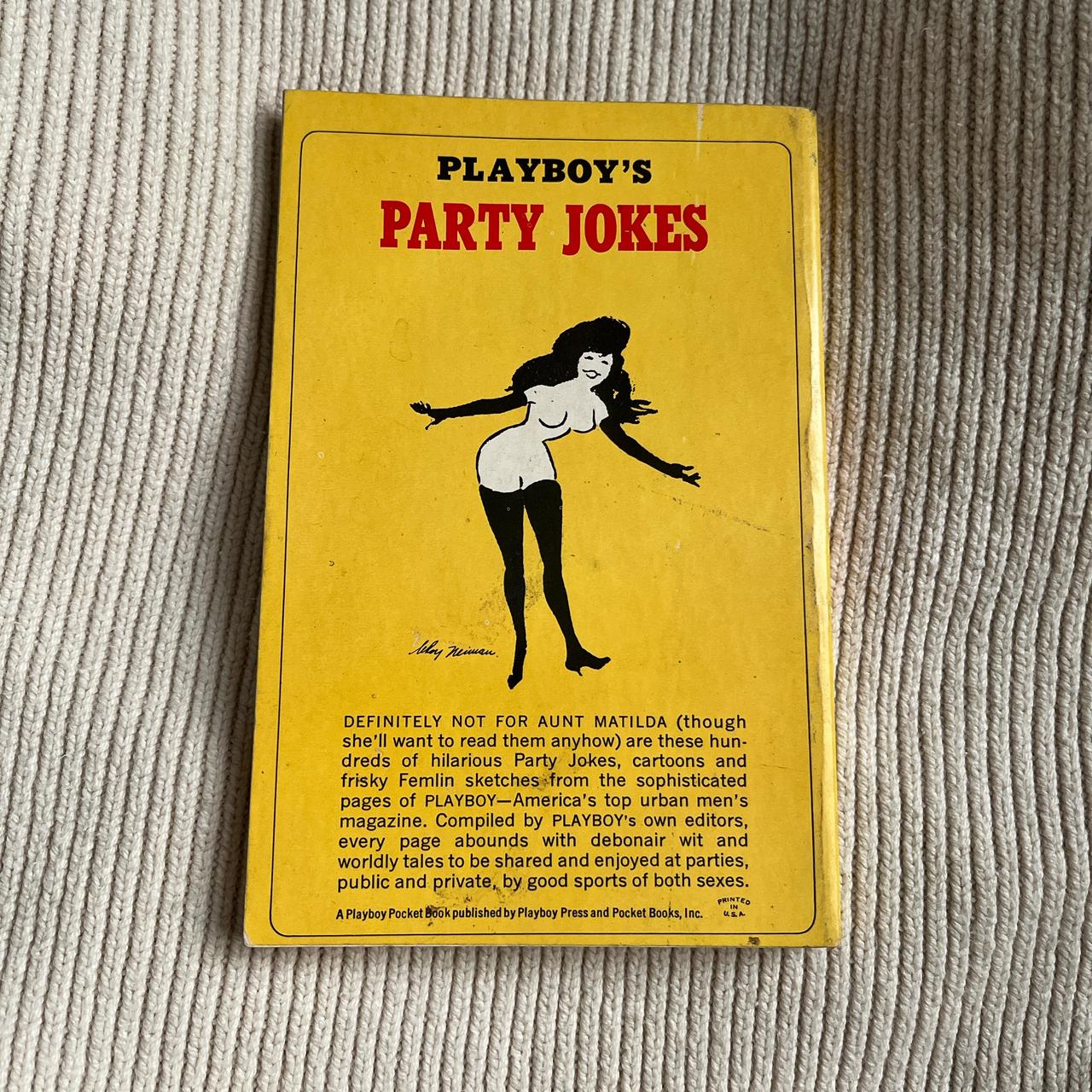 1963 Playboy Party Jokes book this was def a impulse... | Depop